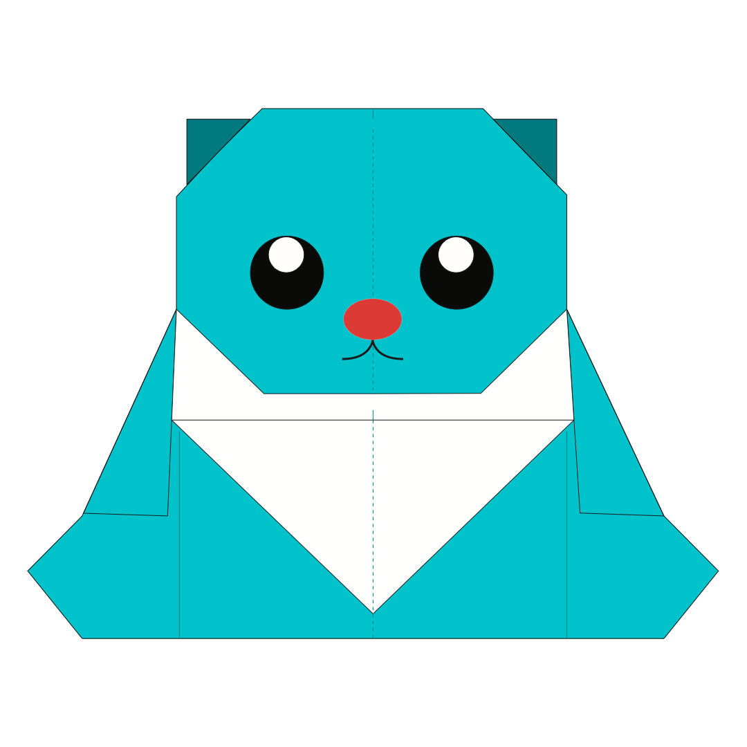 Origami hamster : comment plier un hamster mignon en papier (Tutoriel)